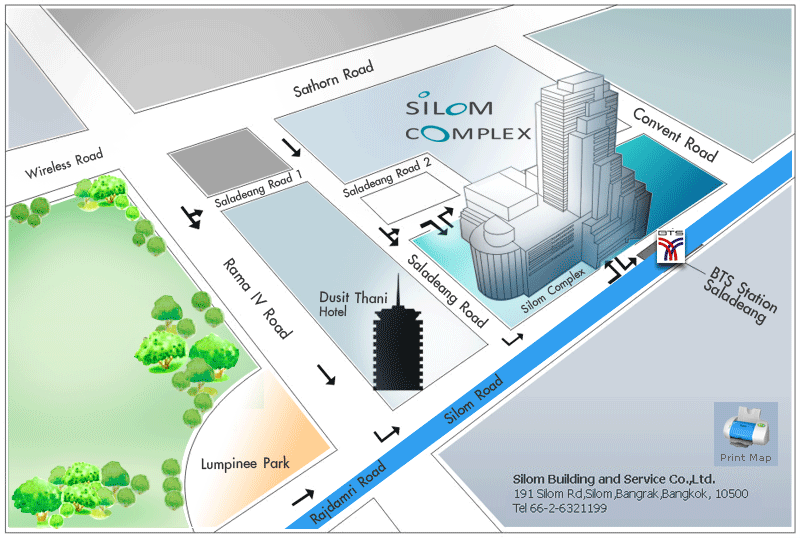 งาน หางาน สมัครงาน ทุกสาขาอาชีพ C.S.I. Group 191 Silom Complex Tower ...